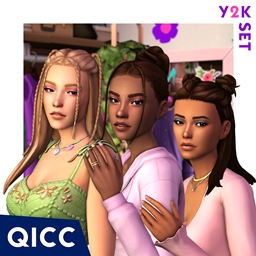 QICC - Y2K Set - The Sims 4 Create a Sim - CurseForge