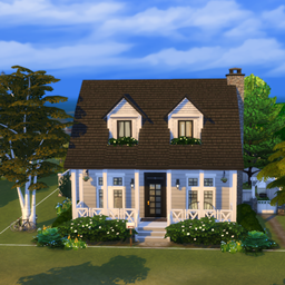 Little Dutch Colonial - Furnished - The Sims 4 Rooms / Lots - CurseForge