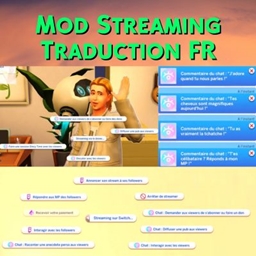 Install Mod Streaming- Trad FR - The Sims 4 Mods - CurseForge