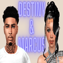 Destiny & Marcus - The Sims 4 Sims / Households - CurseForge