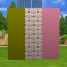 Pink Lotus Wallpaper - The Sims 4 Build / Buy - CurseForge