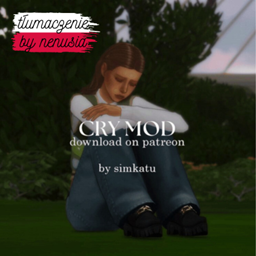 cry mod by simkatu | POLSKIE TŁUMACZENIE - Files - The Sims 4 ...