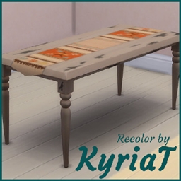 Valdres Dining Table - The Sims 4 Build / Buy - CurseForge