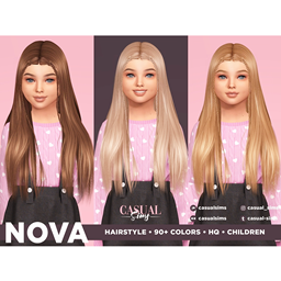 CasualSims - Nova Hairstyle Children - Braids attached Version - The ...