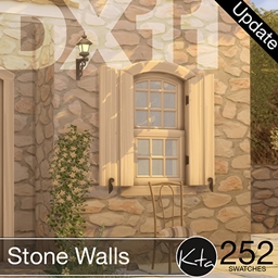 [kta] Stone Walls DX11 Update - Files - The Sims 4 Build / Buy - CurseForge