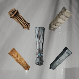Diagonal Pillars Skin - Ark Survival Ascended Mods - CurseForge