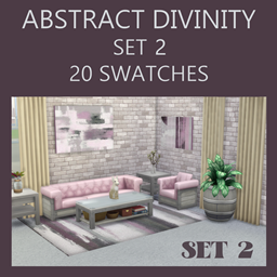 Abstract Divinity Paintings and Rugs Set 2 - The Sims 4 Build / Buy ...