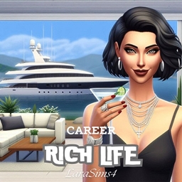 RICH LIFE NEW CAREER ENGLISH TRANSLATION - The Sims 4 Mods - CurseForge
