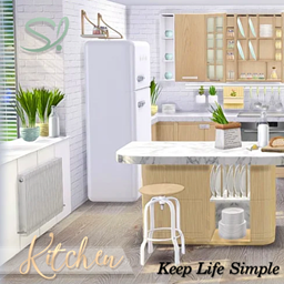 Install Keep Life Simple Kitchen 👩‍🍳🍴 - The Sims 4 Mods - CurseForge