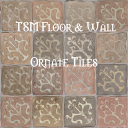 TSM Medieval Ornate Tiles Set - Gallery - The Sims 4 Build / Buy ...