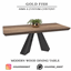 GoldFish Modern Wood Dining Table - GoldFish Modern Wood Dining Table ...