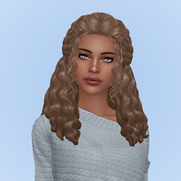 Carrie Hairstyle - KiaraZurk_CarrieHairstyle.zip - The Sims 4 Create a ...