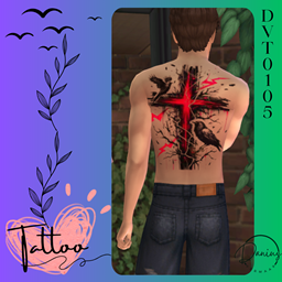 Tattoo DVT0105 Tattoo - Basegame compatible - The Sims 4 Create a Sim ...