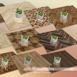 Wood mirrored floors - The Sims 4 Build / Buy - CurseForge