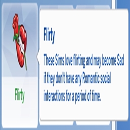 Flirty Trait By KiaraSims4Mods Spanish Translation - The Sims 4 ...
