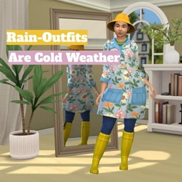 Rain-Outfits are Cold Weather - The Sims 4 Mods - CurseForge