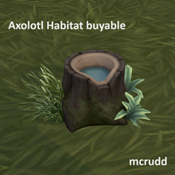 Axolotl habitat buyable - The Sims 4 Build / Buy - CurseForge