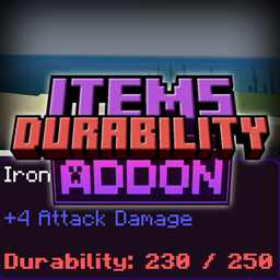 Items Durability Addon - Minecraft Bedrock Addons - CurseForge