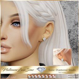 Luxe Diamond Studs - The Sims 4 Create a Sim - CurseForge