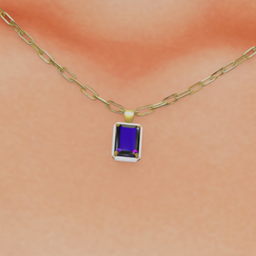 Emerald Cut Chain Necklace - The Sims 4 Create a Sim - CurseForge