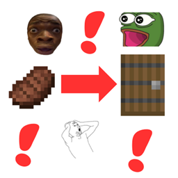 Steak? Nah, S P R U C E D O O R - Minecraft Resource Packs - CurseForge