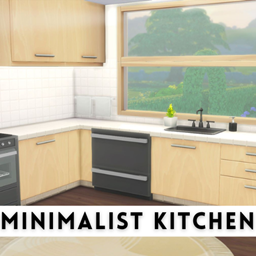Minimalist Kitchen - The Sims 4 Rooms / Lots - CurseForge