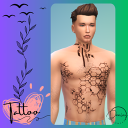 Tattoo DVT0116 Tattoo - Basegame compatible - Gallery - The Sims 4 ...