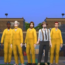 Prisoners and guard - The Sims 4 Sims / Households - CurseForge