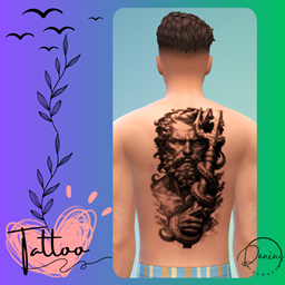 Tattoo DVT0117 Tattoo - Basegame compatible - Files - The Sims 4 Create ...