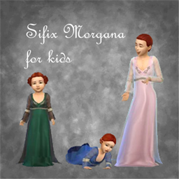 Sifix Morgana Dress for Kids, Toddlers & Infants - File - The Sims 4 ...