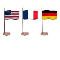 Flags - 20 Countries - The Sims 4 Build / Buy - CurseForge