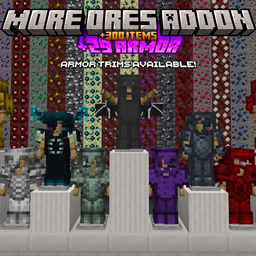 More Ores Addon - File - Minecraft Bedrock Addons - CurseForge