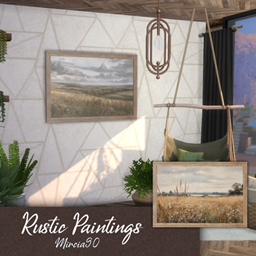 Install Rustic Paintings - The Sims 4 Mods - CurseForge