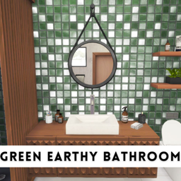 Green Earthy Bathroom - The Sims 4 Rooms / Lots - CurseForge