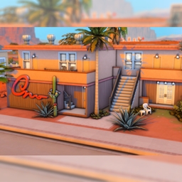 Mid Century Motel 🌴 - The Sims 4 Rooms / Lots - CurseForge