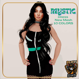 MYSTIC DRESS - File - The Sims 4 Create a Sim - CurseForge