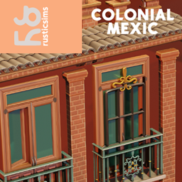 COLONIAL BRICK | SET - The Sims 4 Build / Buy - CurseForge