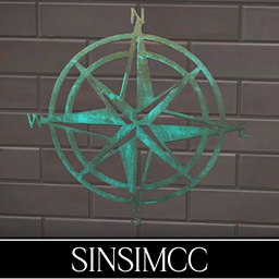 [SINSIM] Compass Decal - The Sims 4 Build / Buy - CurseForge