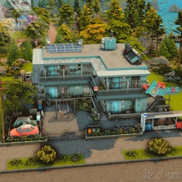 SUBURBAN MOTEL 🏬 - The Sims 4 Rooms / Lots - CurseForge