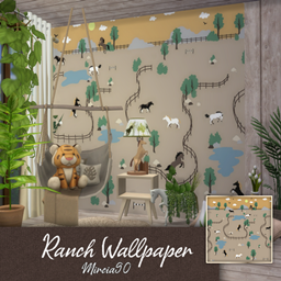 Ranch Wallpaper - Gallery - The Sims 4 Build / Buy - CurseForge