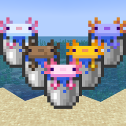 Axolotl Buckets + - Minecraft Mods - CurseForge