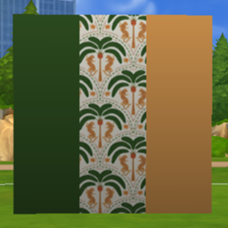 Tropical Palm Tree and Leopard - The Sims 4 Build / Buy - CurseForge