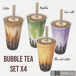 Download Bubble tea - set - The Sims 4 Mods - CurseForge