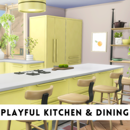 Playful Kitchen & Dining - The Sims 4 Rooms / Lots - CurseForge
