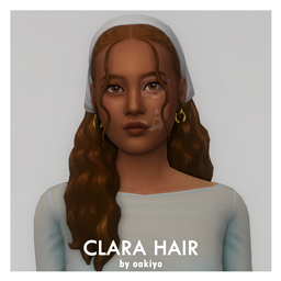 oakiyo - Clara Hair - The Sims 4 Create a Sim - CurseForge