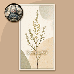 HQ Wabi Sabi Plant Long Painting #2 Sellable Extra D Samtuse963 - File ...
