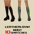 LEATHERLOVIN' BOOT - Dependencies - The Sims 4 Create a Sim - CurseForge