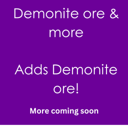 Demonite Ore & More - Minecraft Mods - CurseForge