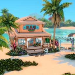 Sulani Small Family Home - The Sims 4 Rooms / Lots - CurseForge