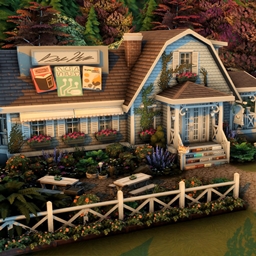 Brindleton Bay Library - The Sims 4 Rooms / Lots - CurseForge